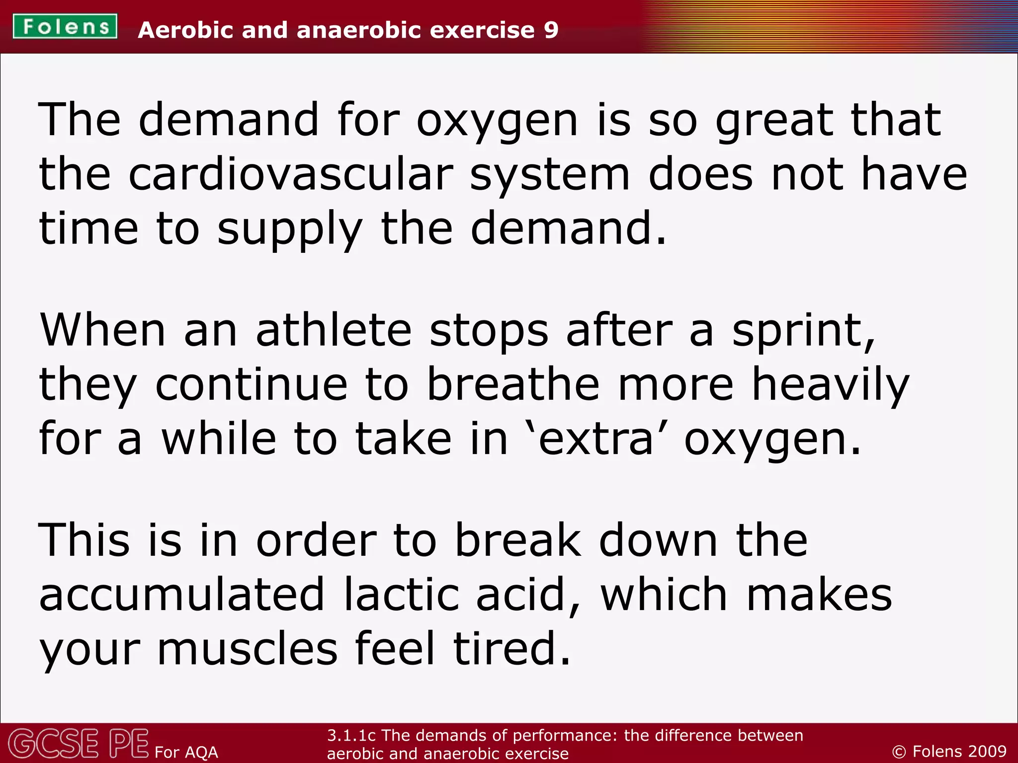 Aerobic and anaerobic exercise | PDF