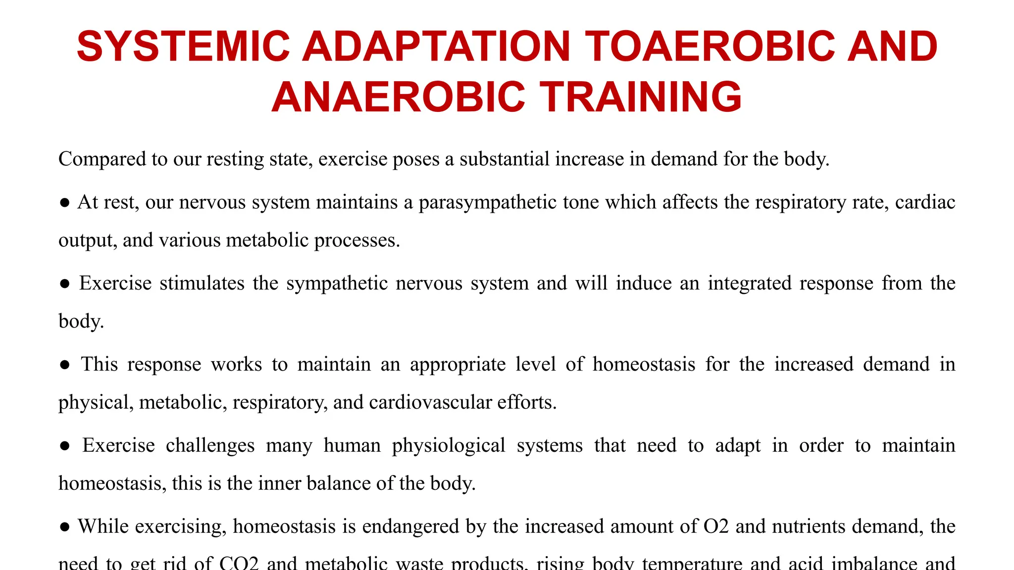 AEROBIC AND ANAEROBIC EXERCISE PRINCIPLES | PPTX