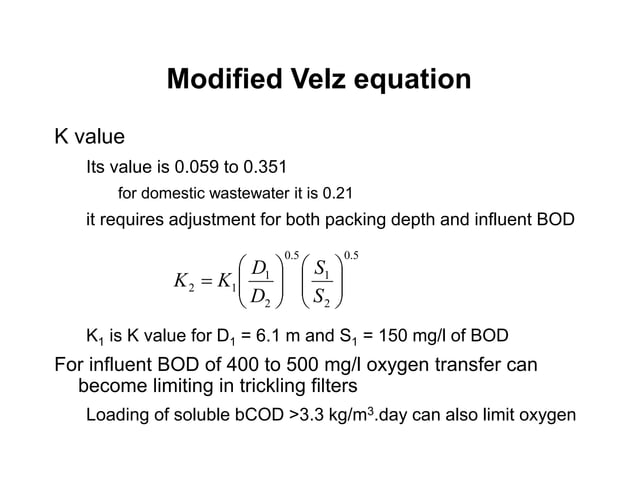 Aerobic attached growth systems | PPTX