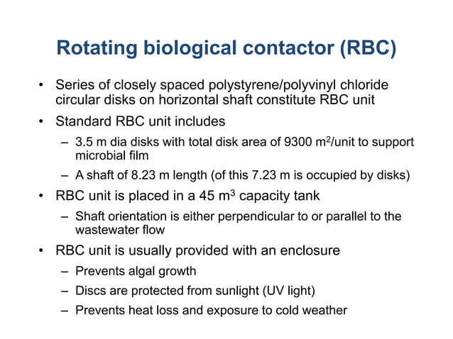 Aerobic attached growth systems | PPTX