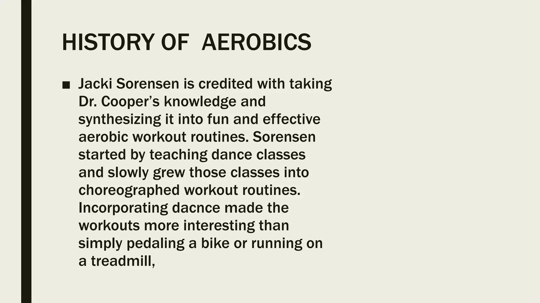 AEROBIC EXERCISE.pptx | Fitness and Exercise | Healthy Living