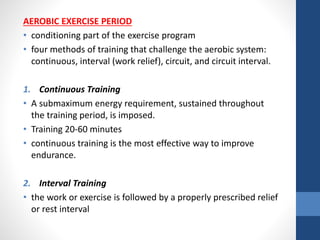 Aerobic Exercise- Exercise therapy..pptx