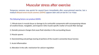 Aerobic process, an introduction to exercise mechanisms in human physiology | PPT