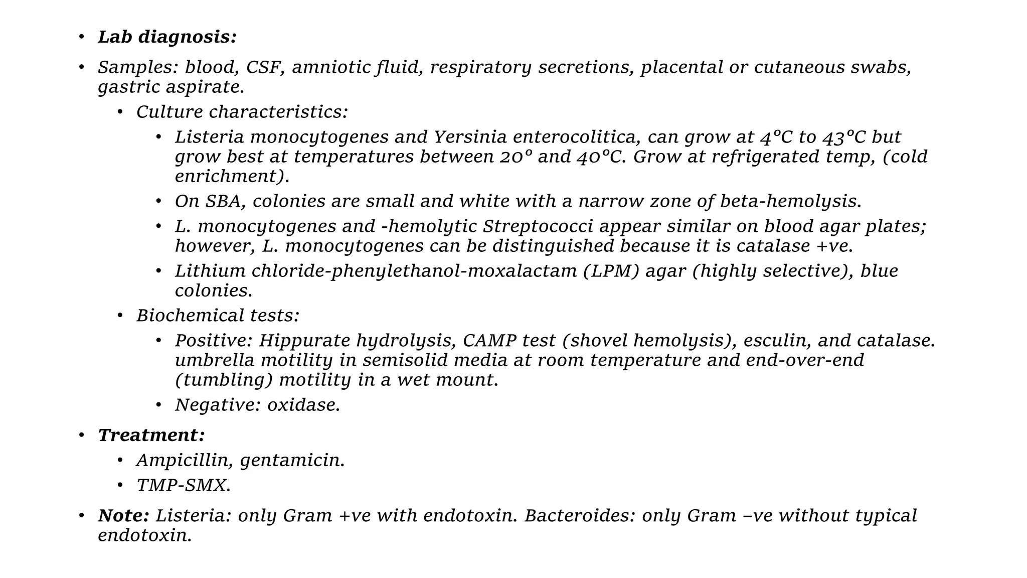 Aerobic Non-Spore-Forming Gram-Positive Bacilli | PPTX