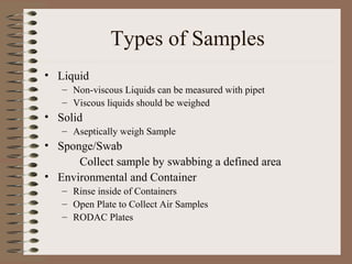 Aerobic plate count, | PPT