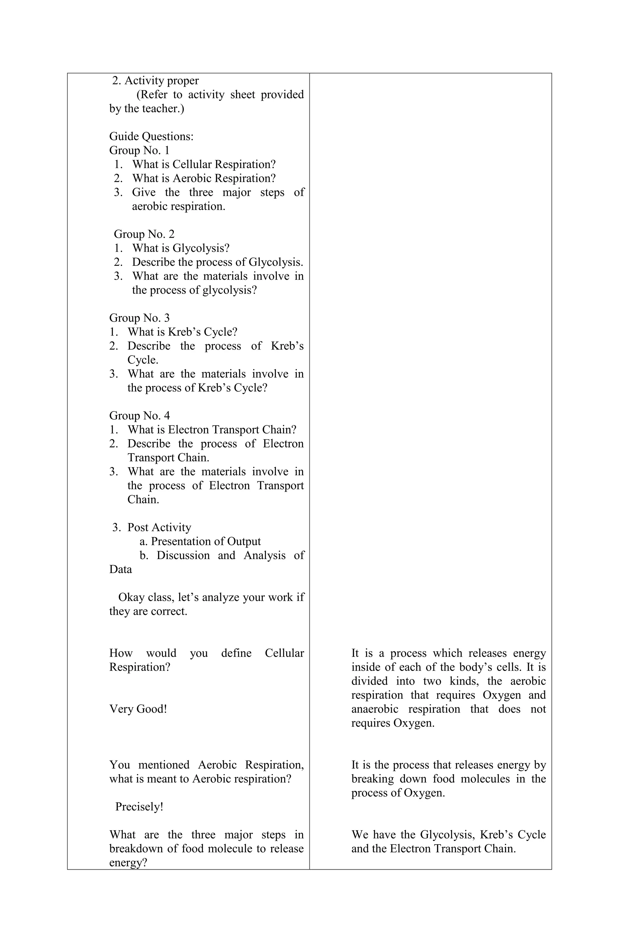 Aerobic respiration ok | DOCX