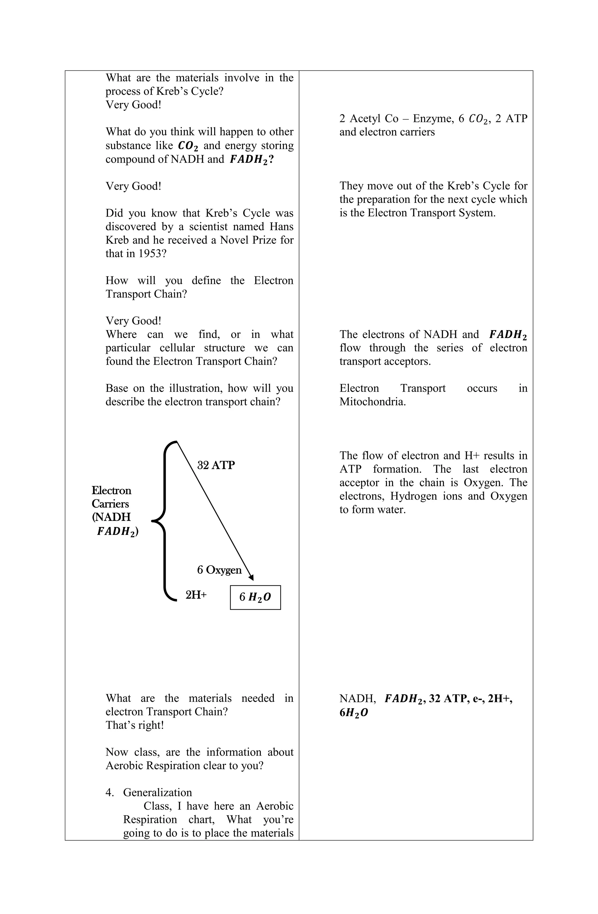 Aerobic respiration ok | DOCX