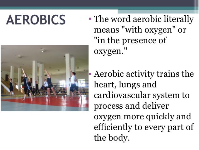 Aerobic physical activity definition - posterstorm