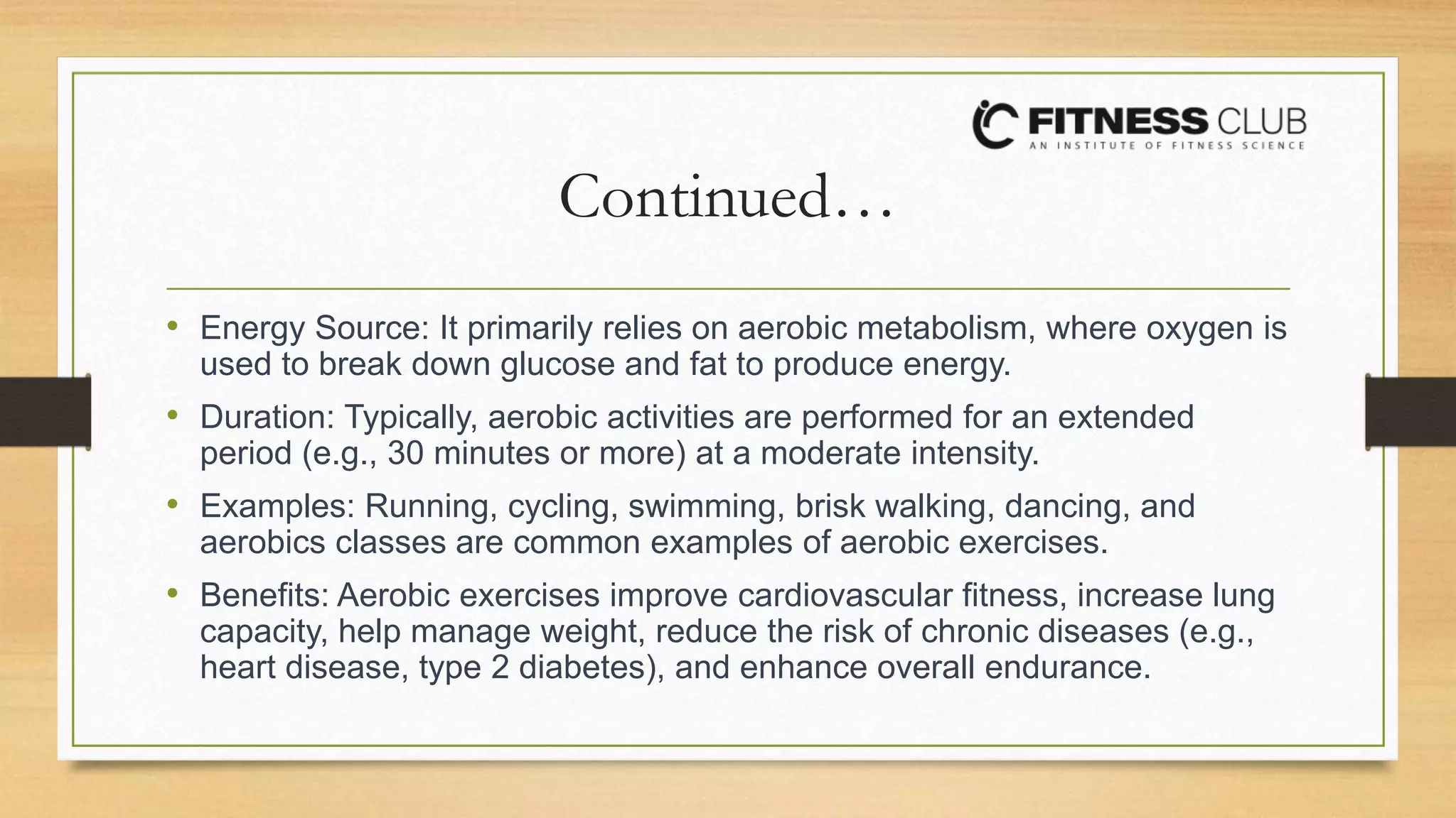 Aerobics Exercise vs Anaerobics Exercise.ppt