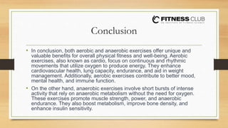 Aerobics Exercise vs Anaerobics Exercise.ppt