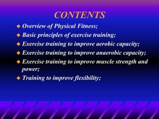 aerobic training.ppt