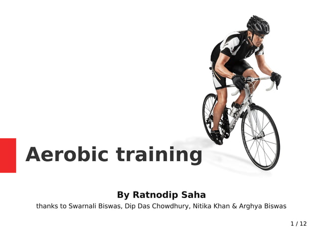 Aerobic training and aerobic energy source | PPT