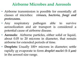 Aerobiology Historical Aspect and Introduction | PDF