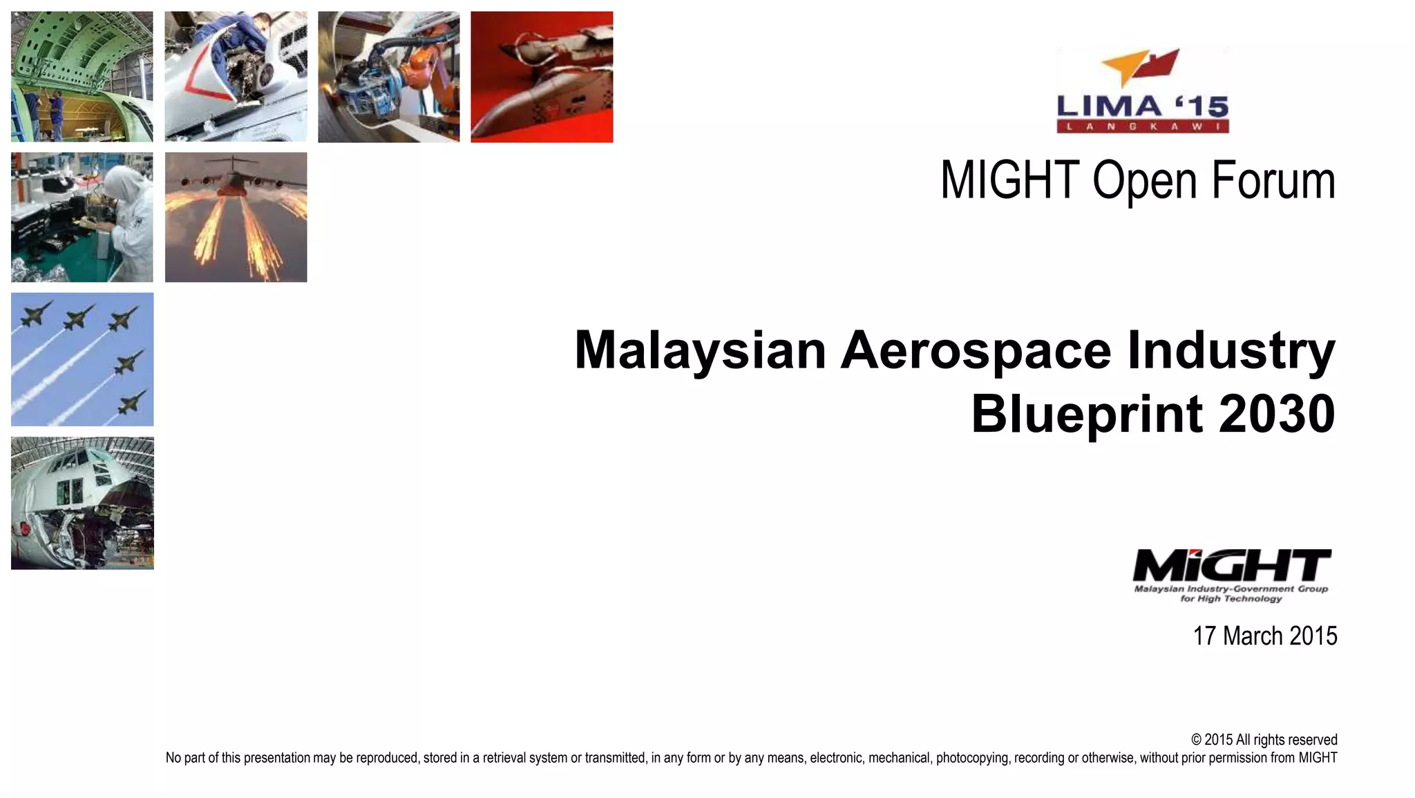 Malaysian Aerospace Industry Blueprint 2030 | PDF