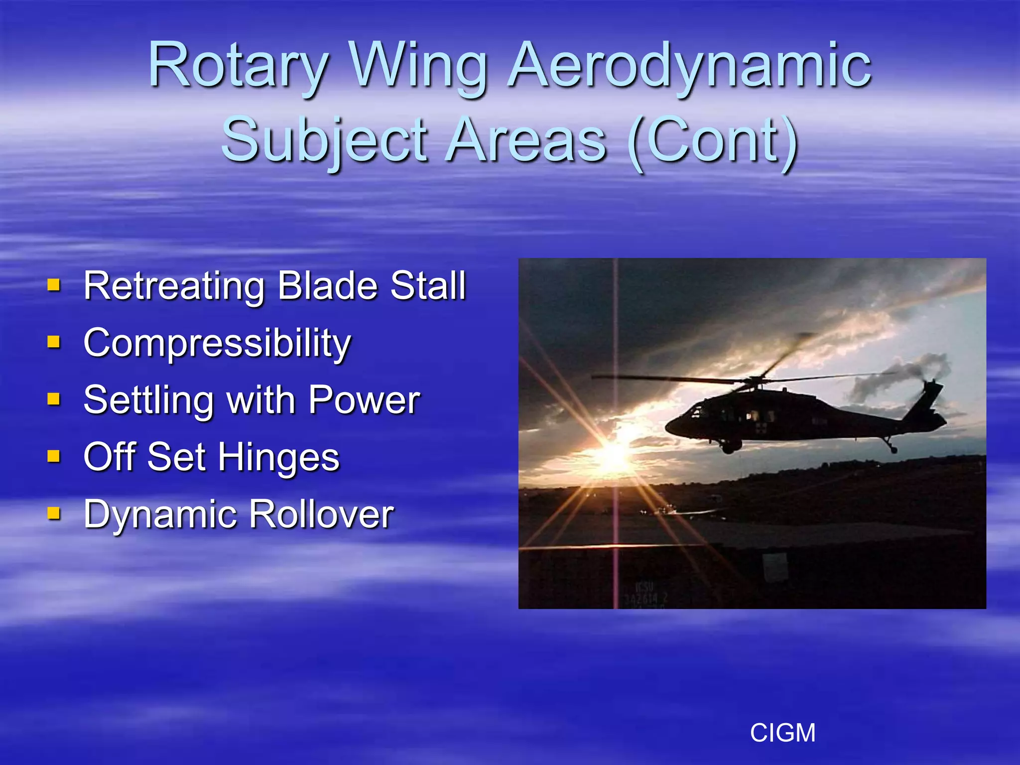 Aerodinamica helicoptero | PPTX