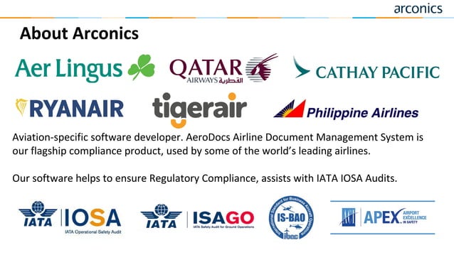 AeroDocs Aviation Document Control Software | PPT