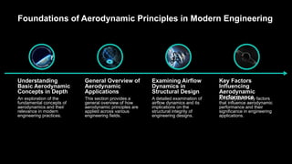 Exploration of aerodynamic principles and their applications in ...