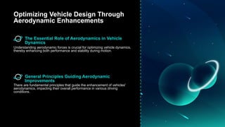 Exploration of aerodynamic principles and their applications in ...