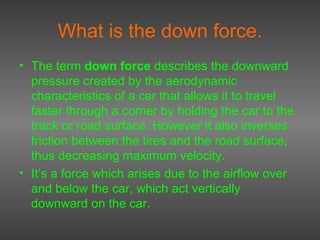 aerodynamic cars(science) | PPT