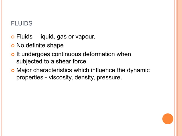 Aerodynamic and hydrodynamic properties | PPTX | Physics | Science