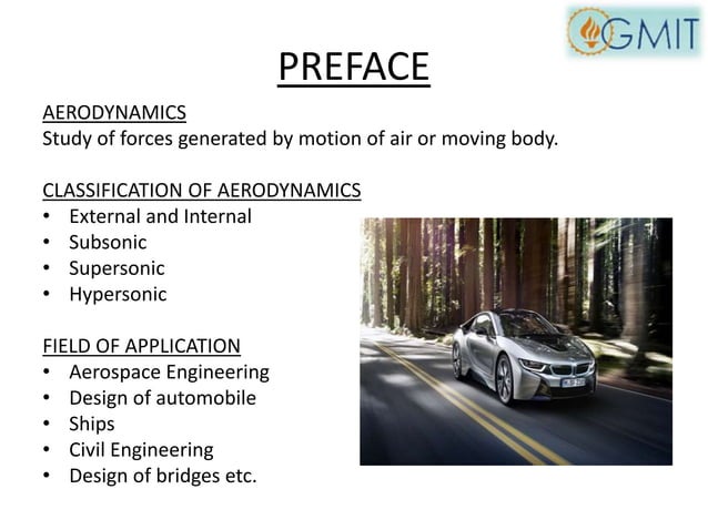 Aerodynamic cars | PPTX | Physics | Science