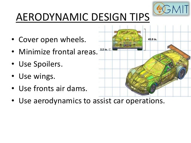Aerodynamic cars