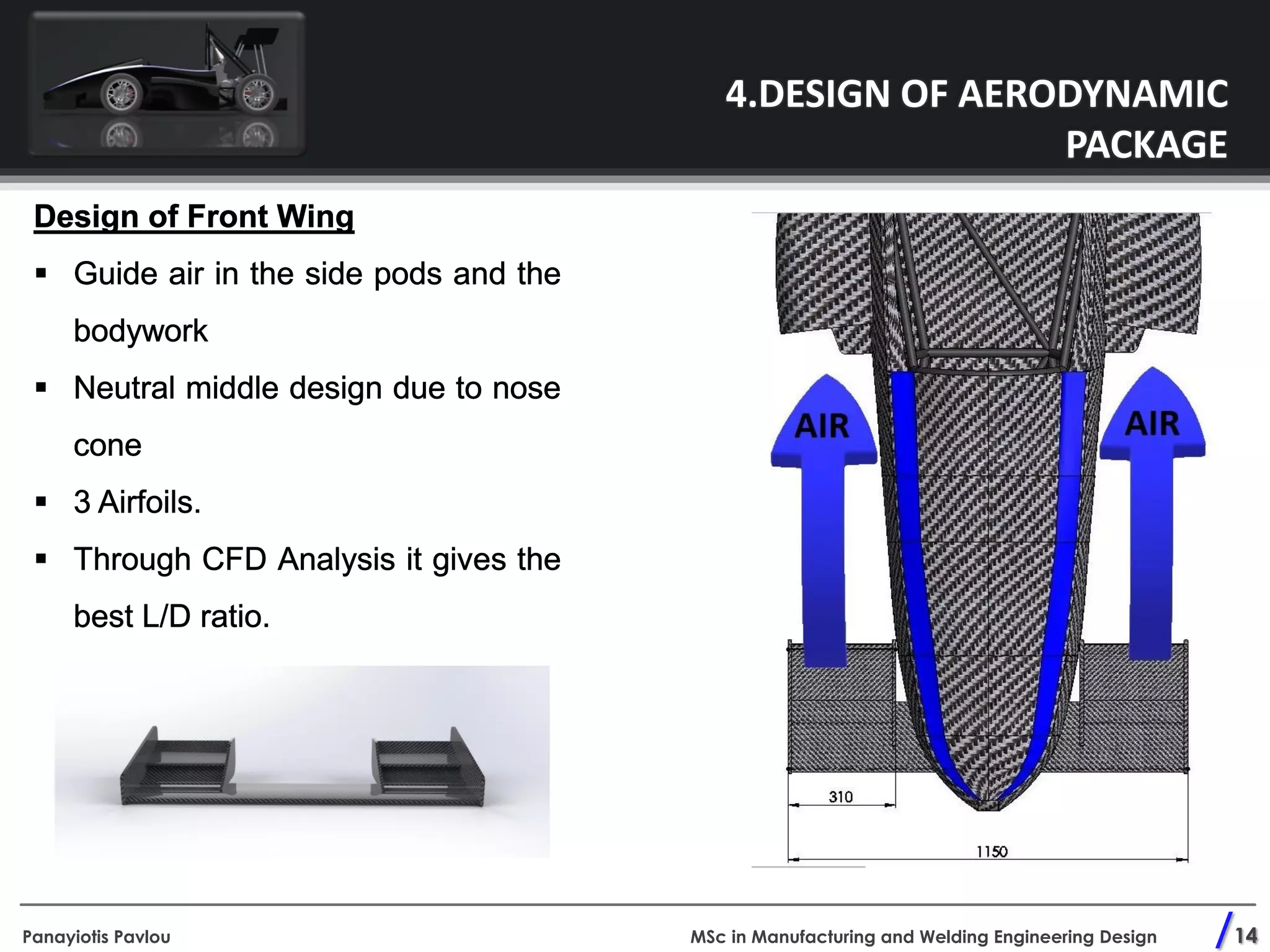 Aerodynamic Development on a Formula Student Race Vehicle | PDF