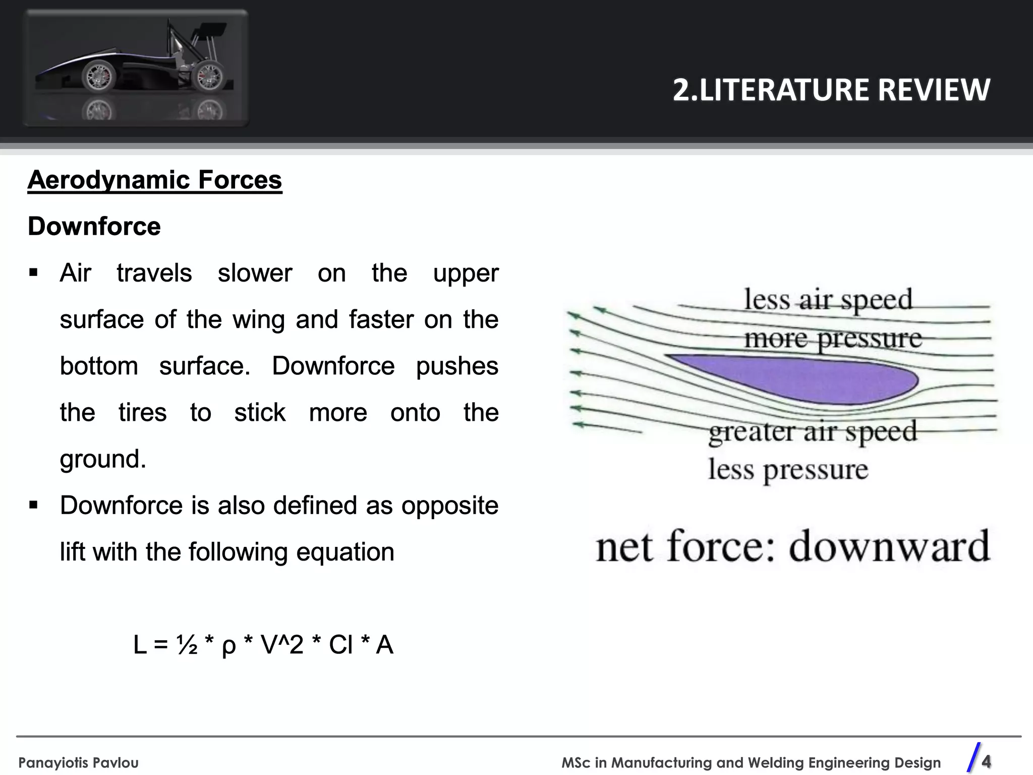 Aerodynamic Development on a Formula Student Race Vehicle | PDF