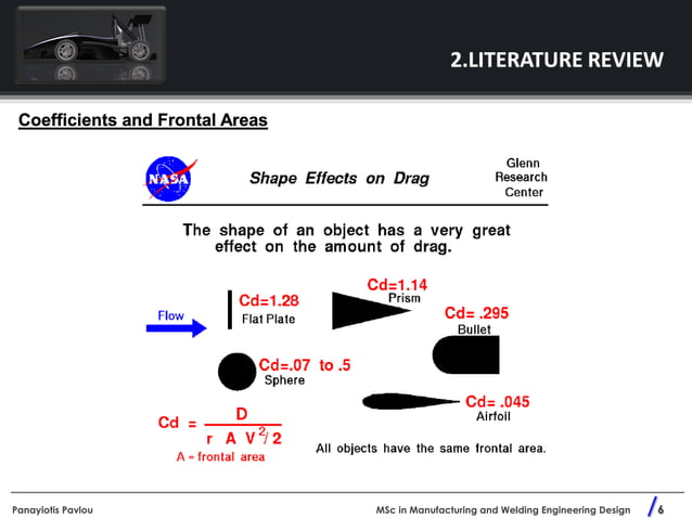 Aerodynamic Development on a Formula Student Race Vehicle | PPT