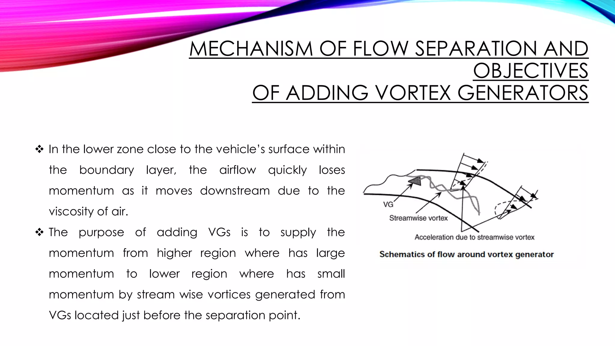 Aerodynamic drag reduction by vortex generator | PDF