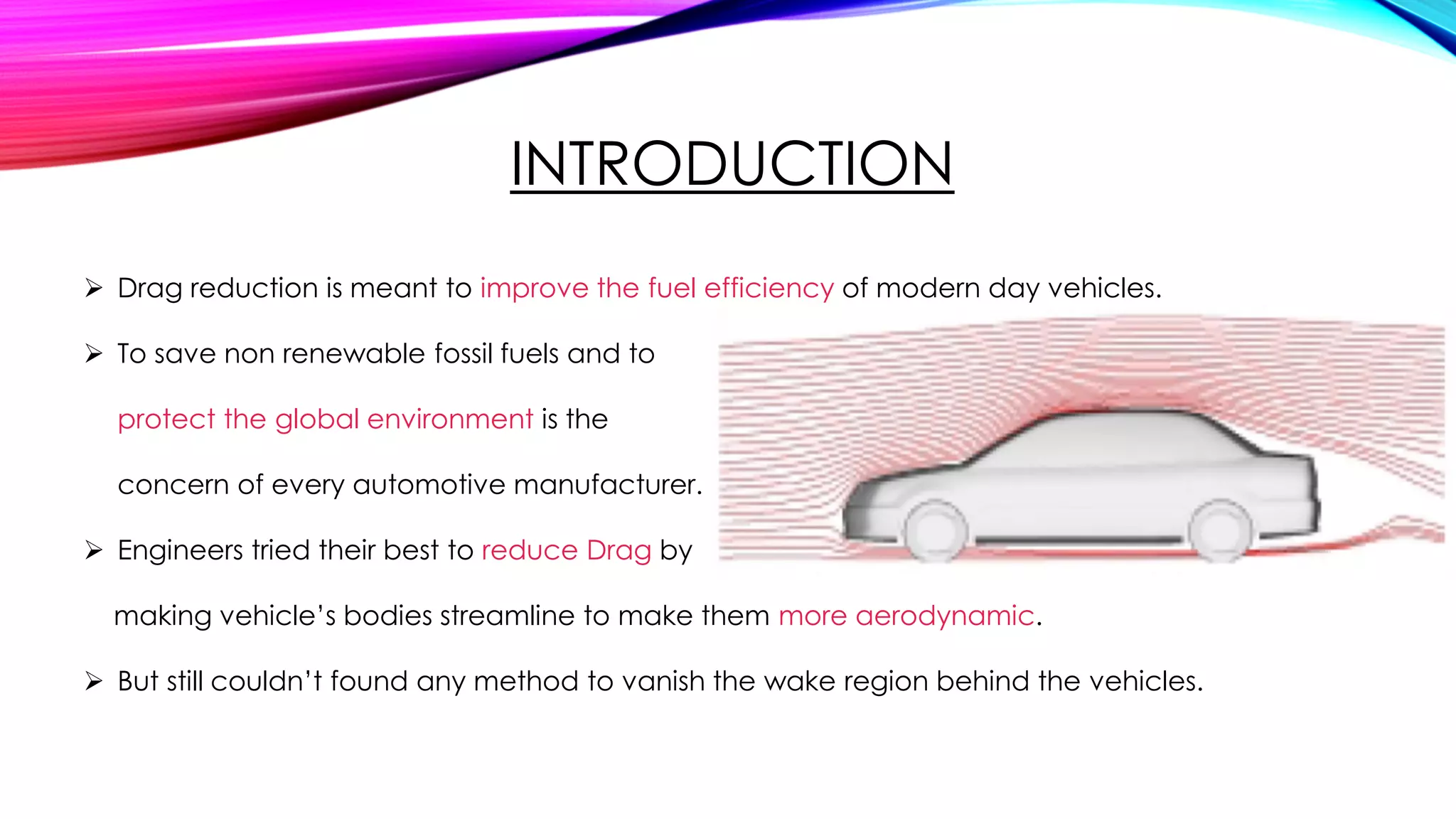 Aerodynamic drag reduction by vortex generator | PDF