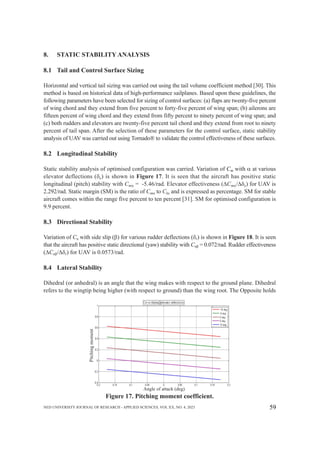Aerodynamic Optimisation and Stability Analysis of Solar-powered ...