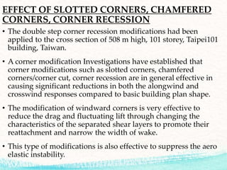 Aerodynamic optimization of building shapes | PPTX