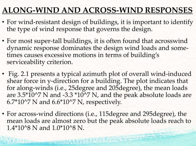 Aerodynamic optimization of building shapes | PPTX | Weather | Science