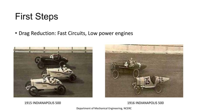 Aerodynamic optimization techniques in design of formula One car | PDF ...