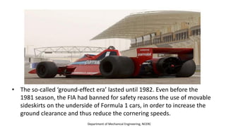 Aerodynamic optimization techniques in design of formula One car | PDF