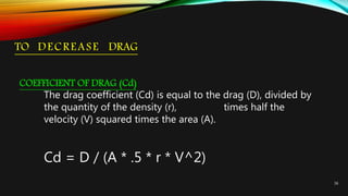 Aerodynamics in cars and brief history | PPTX