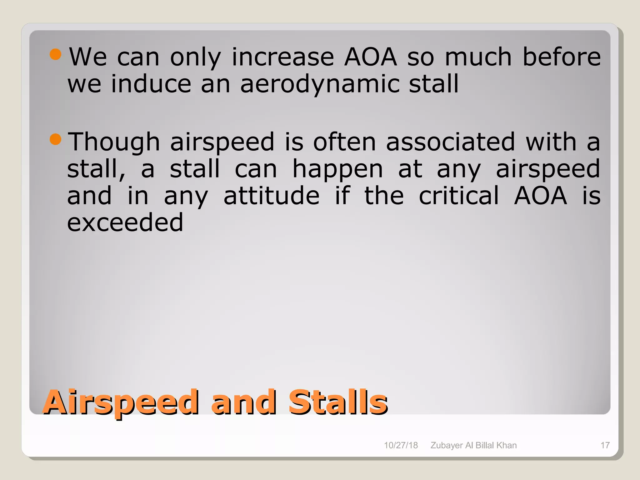 Basics of Aerodynamics | PPT