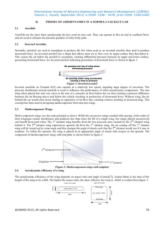 Aerodynamics design of formula sae race car 41372 | PDF