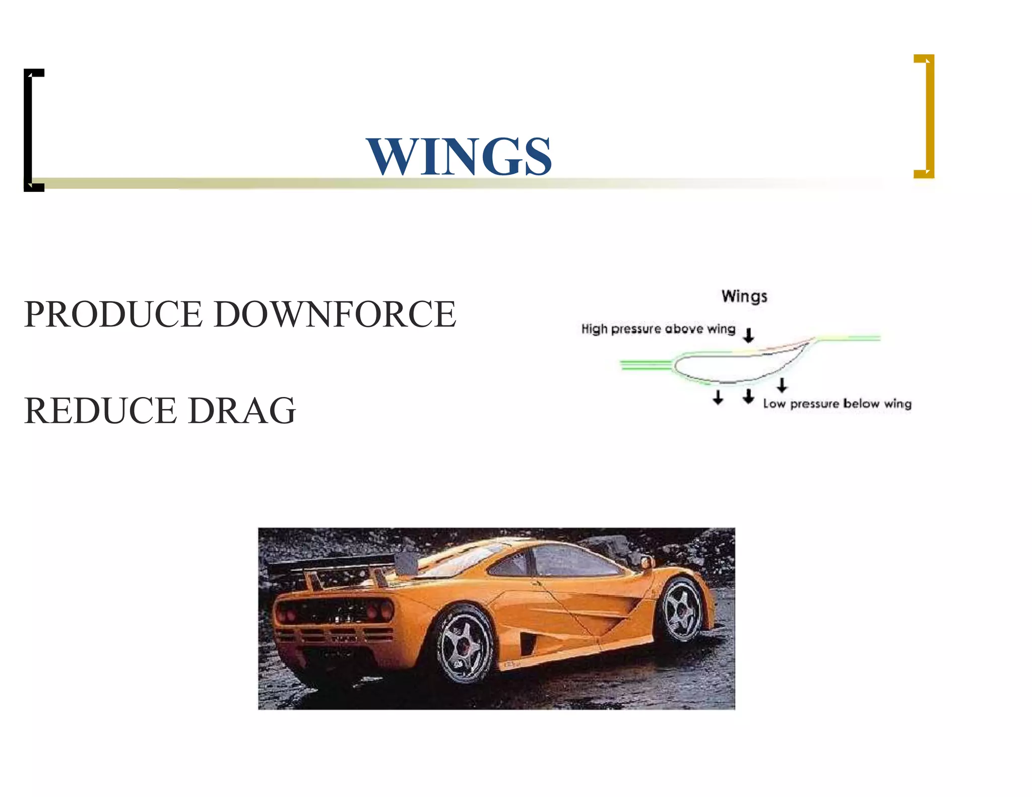 Aerodynamics in cars | PPTX