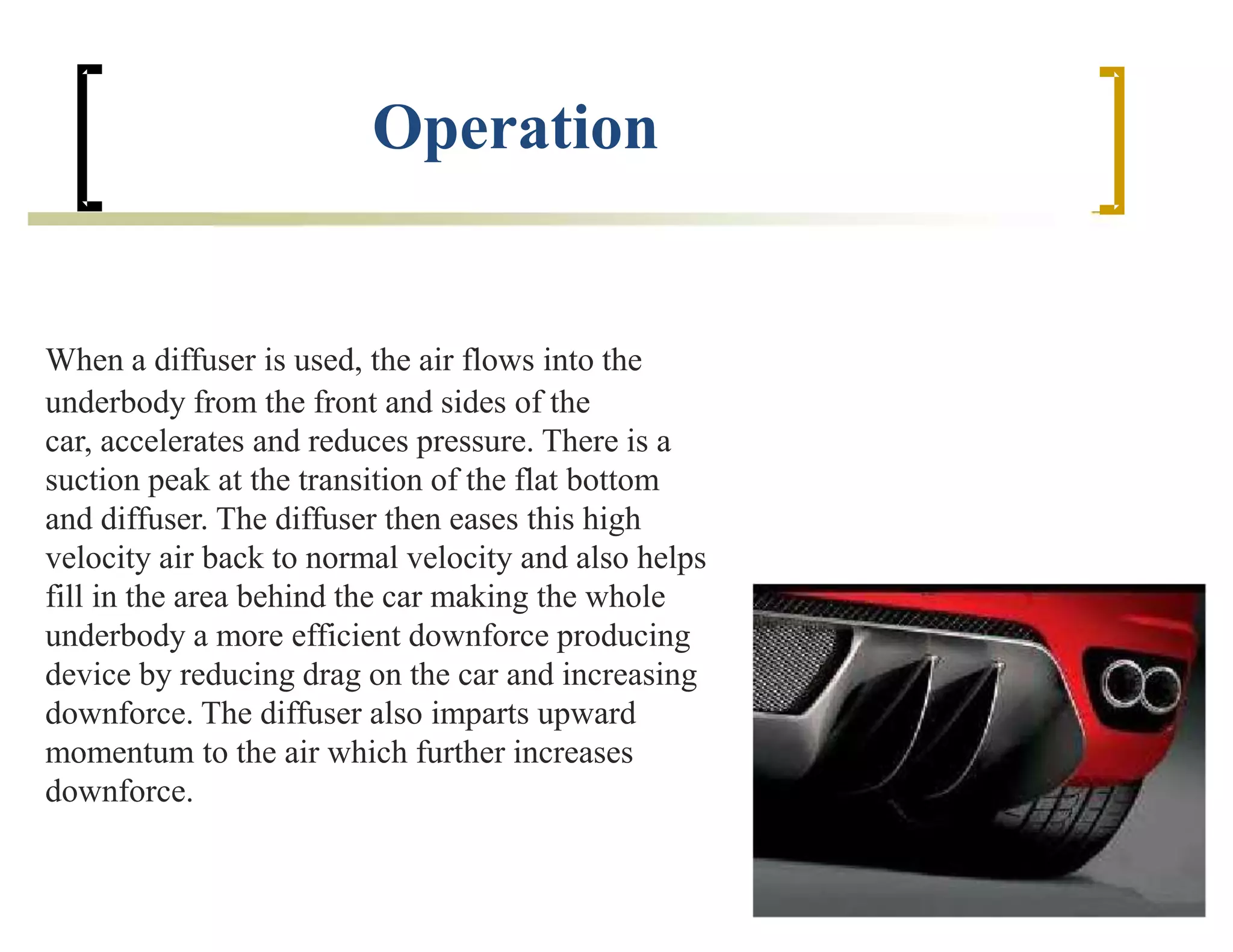 Aerodynamics in cars | PPTX