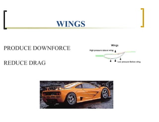 Aerodynamics in cars | PPTX