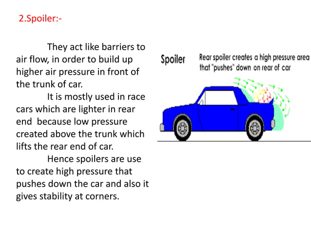 Aerodynamics in cars | PPTX | Physics | Science