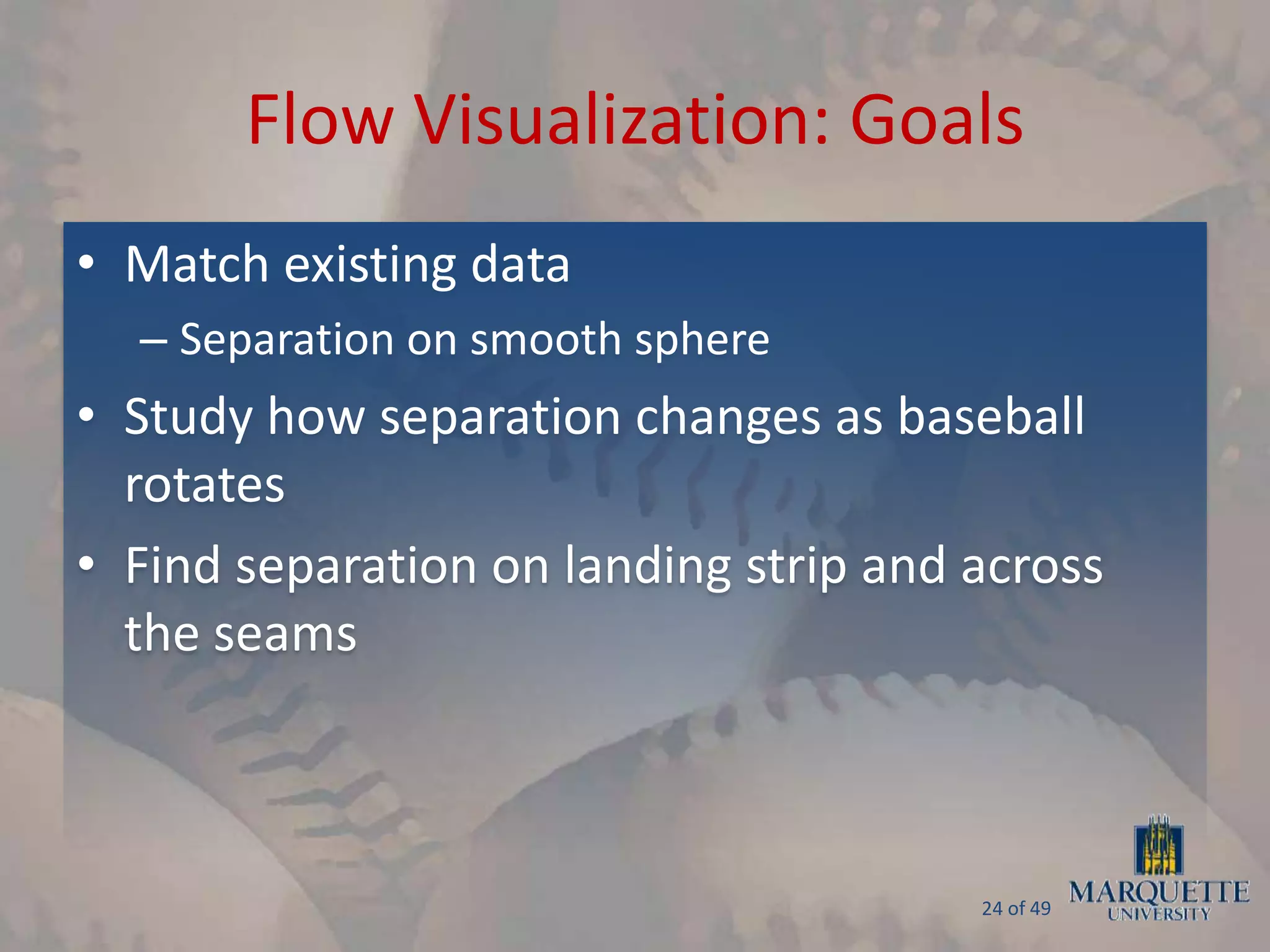 Aerodynamics Of A Knuckleball Pitch Presentation | PPTX