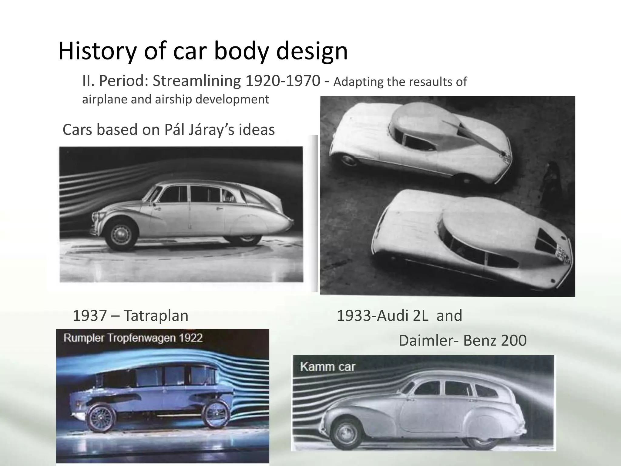 Aerodynamics of automobiles | PPTX