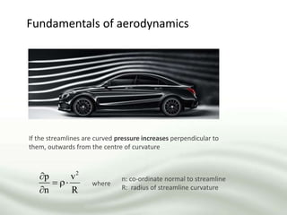 Aerodynamics of automobiles | PPTX