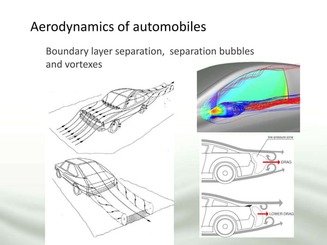 Aerodynamics of automobiles | PPTX