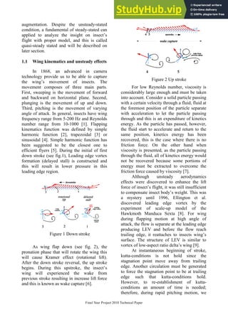 Aerodynamics Of Insect S Flight | PDF