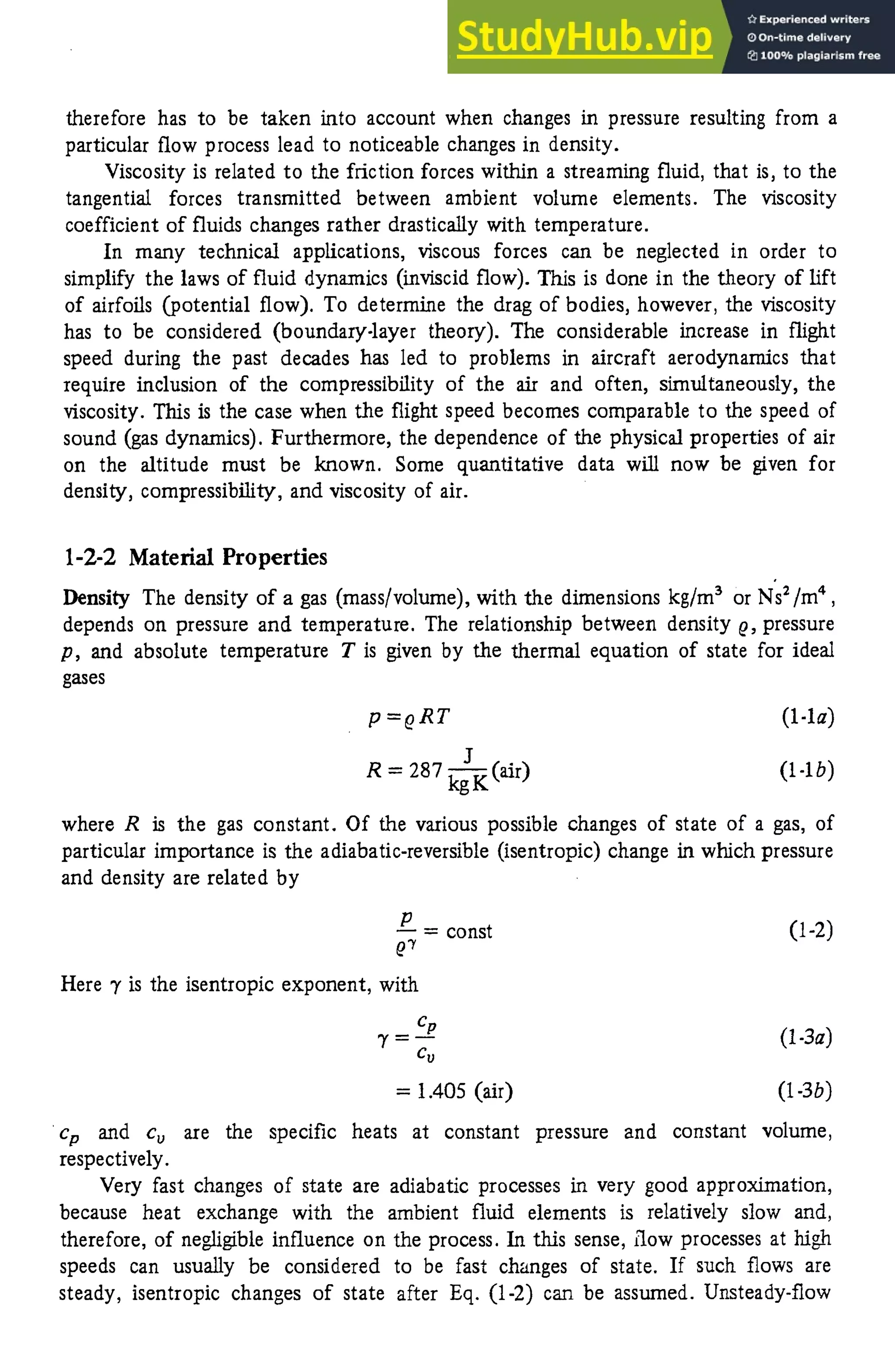 Aerodynamics Of The Airplane | PDF
