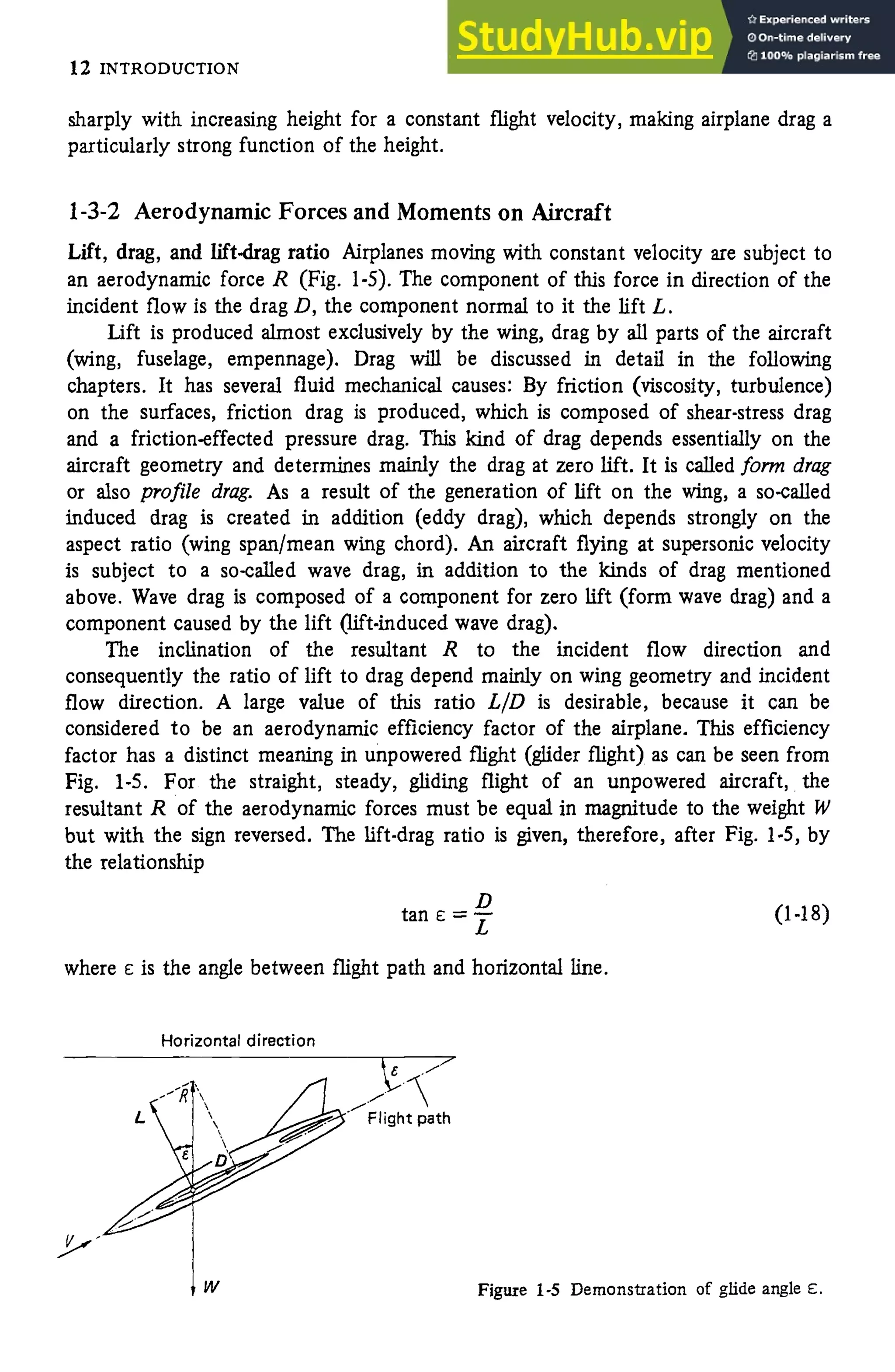 Aerodynamics Of The Airplane | PDF